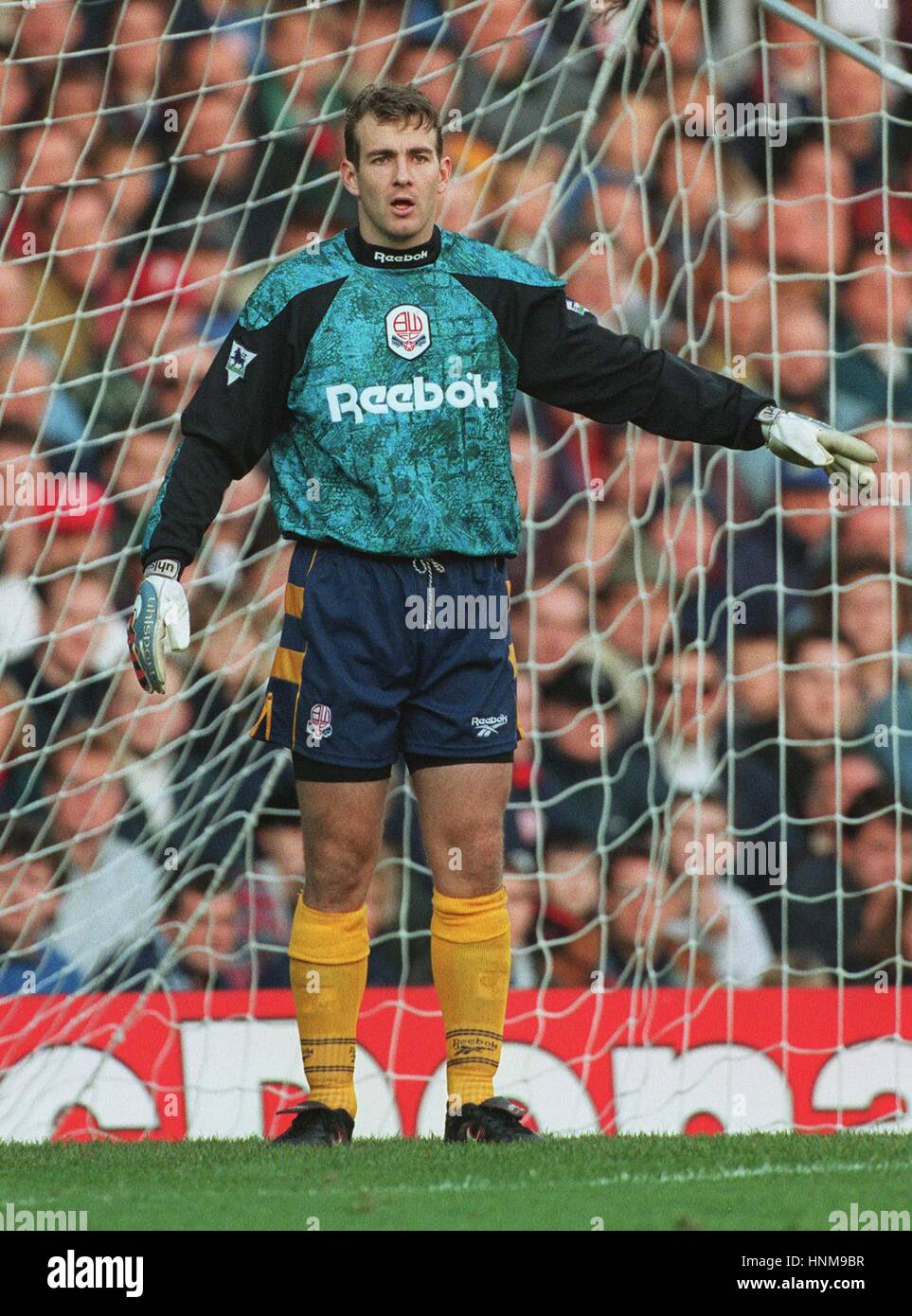 KEITH BRANAGAN BOLTON WANDERERS FC 06 November 1995 Stock Photo - Alamy