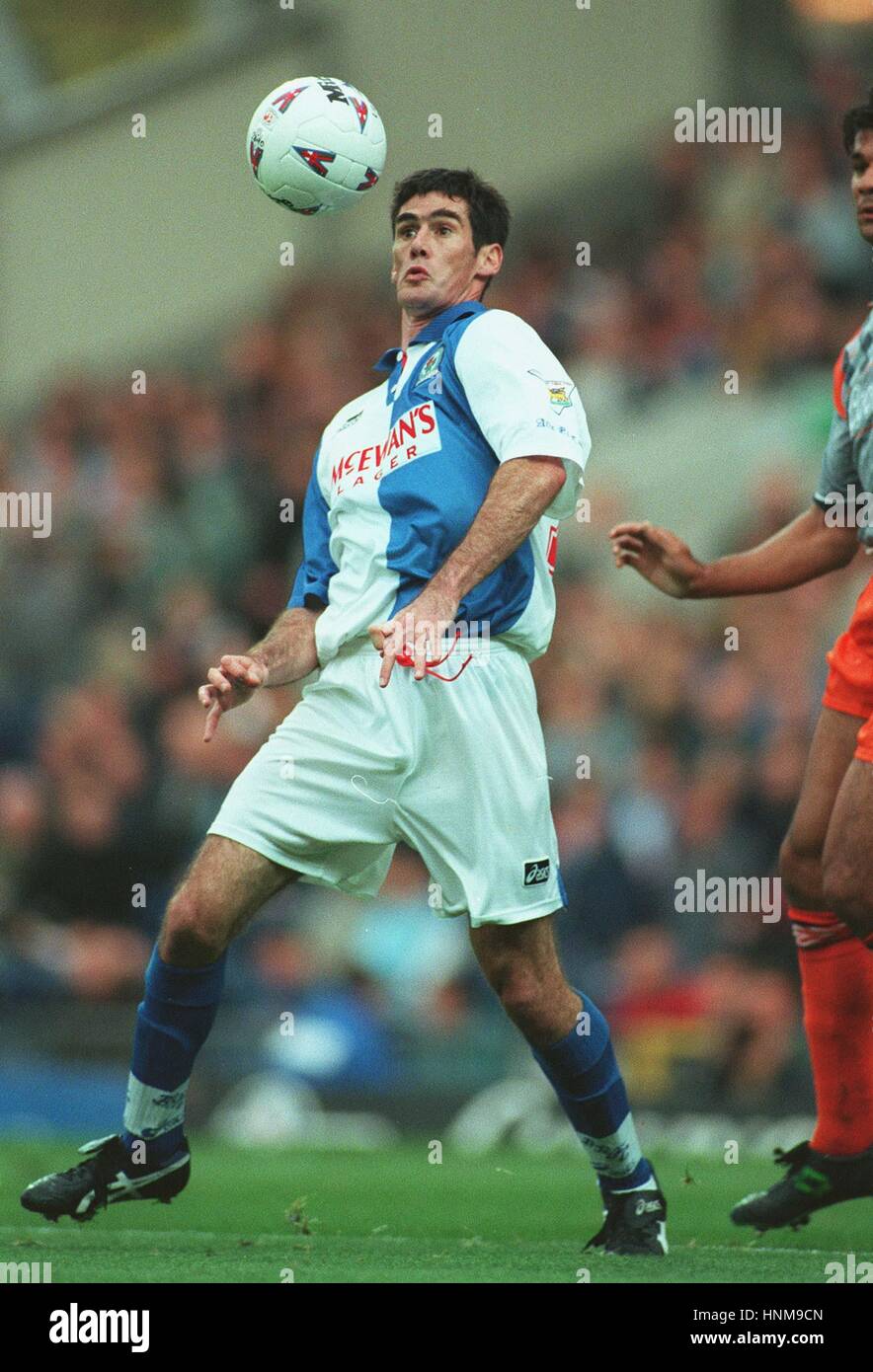 MIKE NEWELL BLACKBURN ROVERS FC 07 November 1995 Stock Photo - Alamy