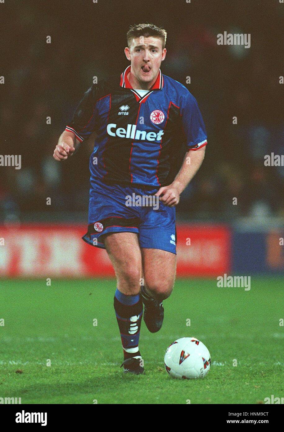 JAMIE POLLOCK MIDDLESBROUGH FC 07 November 1995 Stock Photo - Alamy