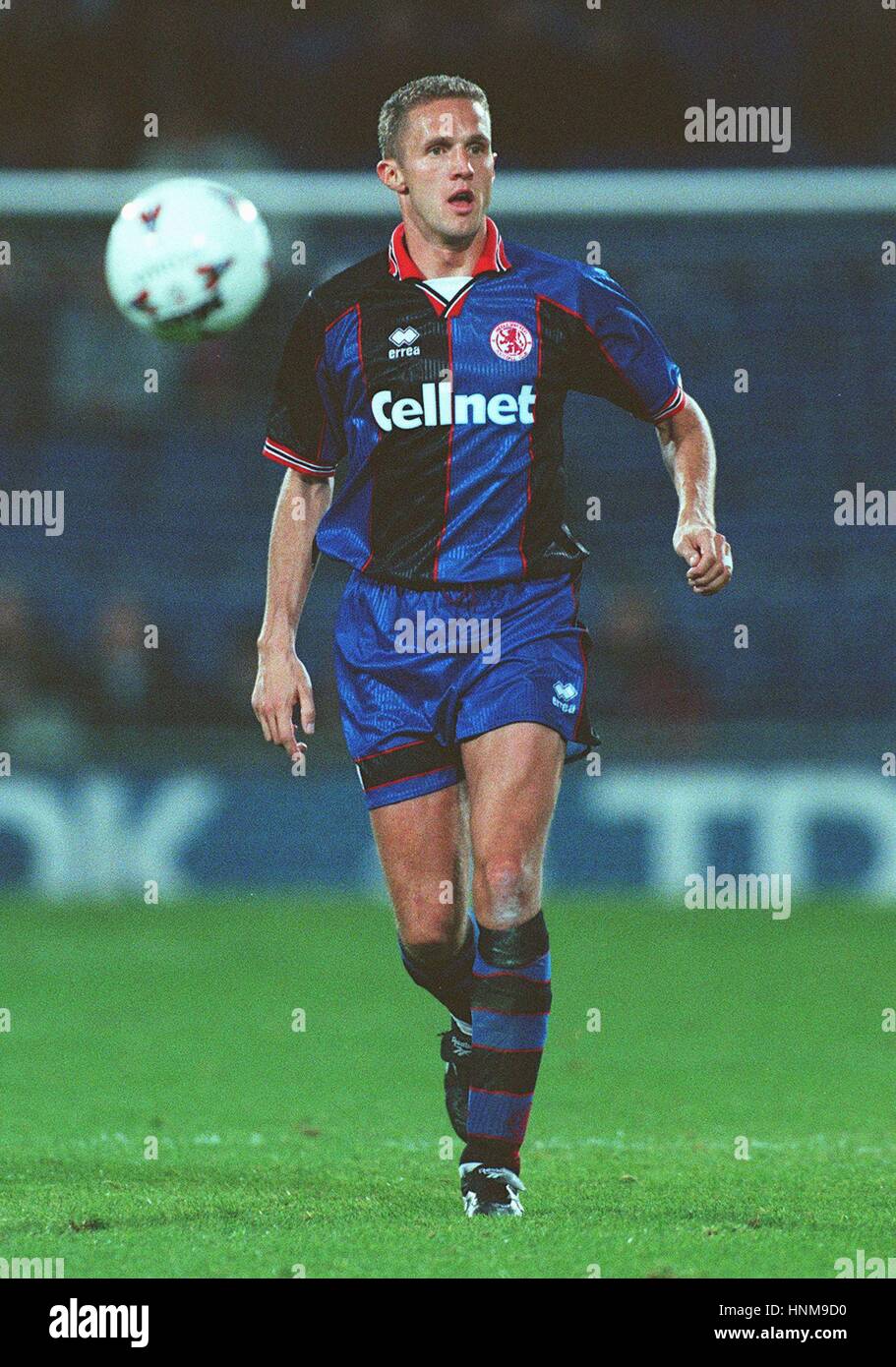 DEREK WHYTE MIDDLESBROUGH FC 07 November 1995 Stock Photo - Alamy