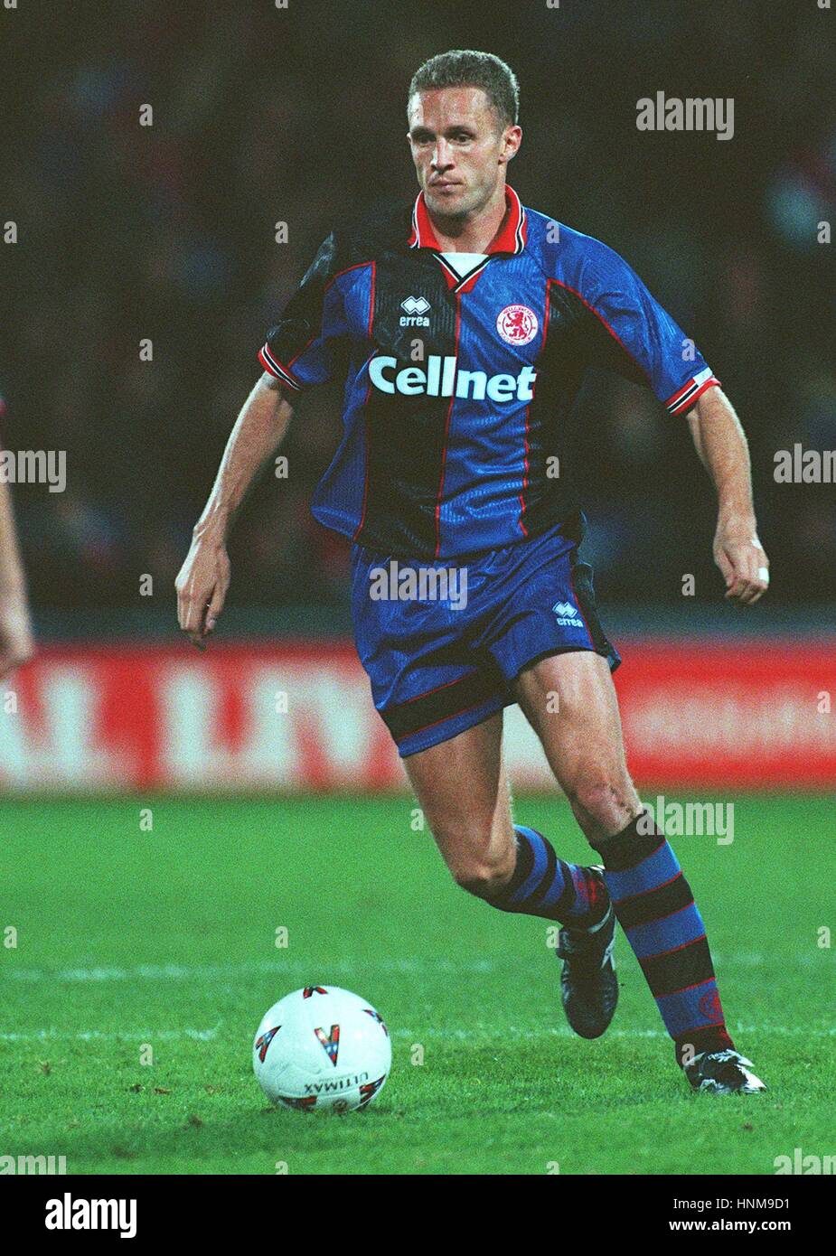 DEREK WHYTE MIDDLESBROUGH FC 07 November 1995 Stock Photo - Alamy