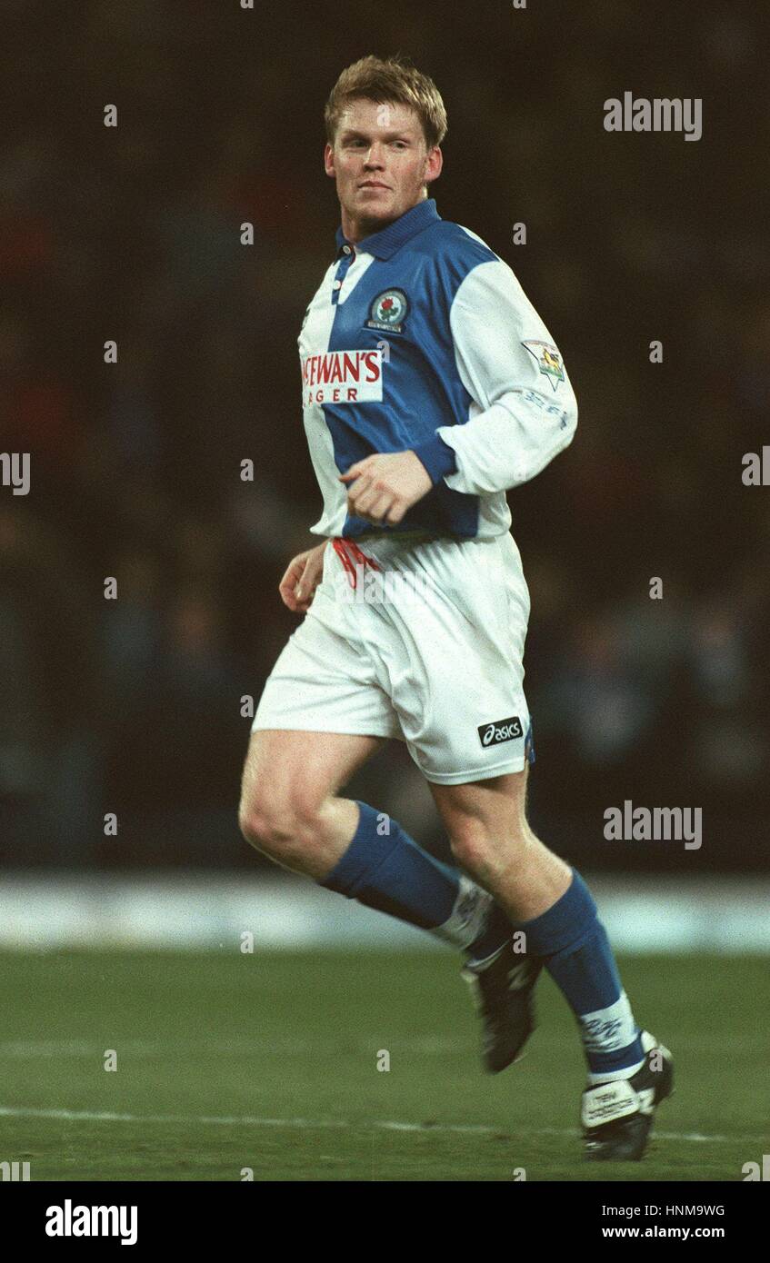 GRAHAM FENTON BLACKBURN ROVERS FC 18 December 1995 Stock Photo - Alamy