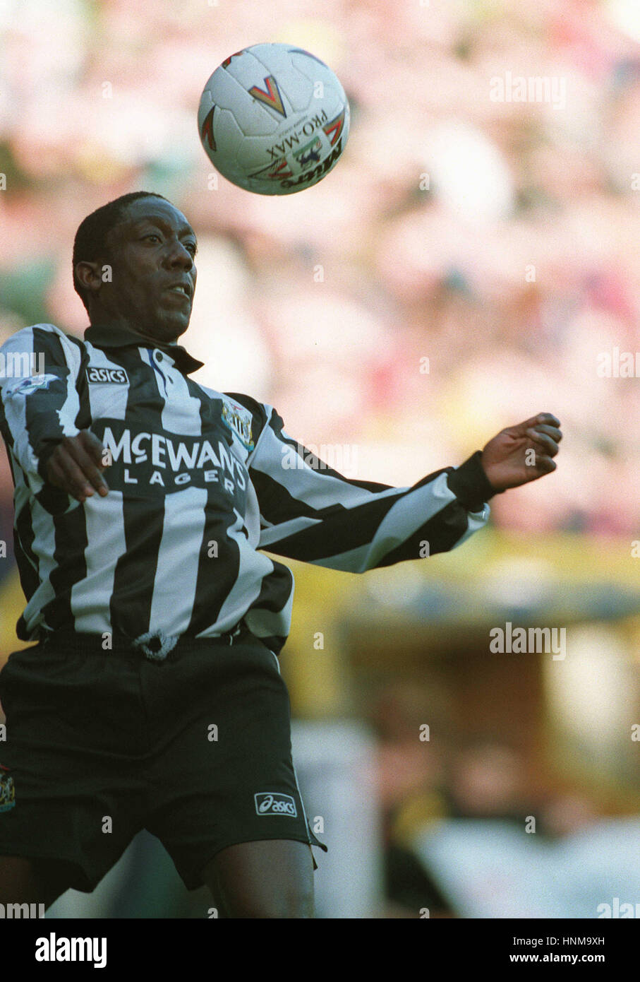 RUEL FOX NEWCASTLE UNITED FC 03 January 1995 Stock Photo - Alamy