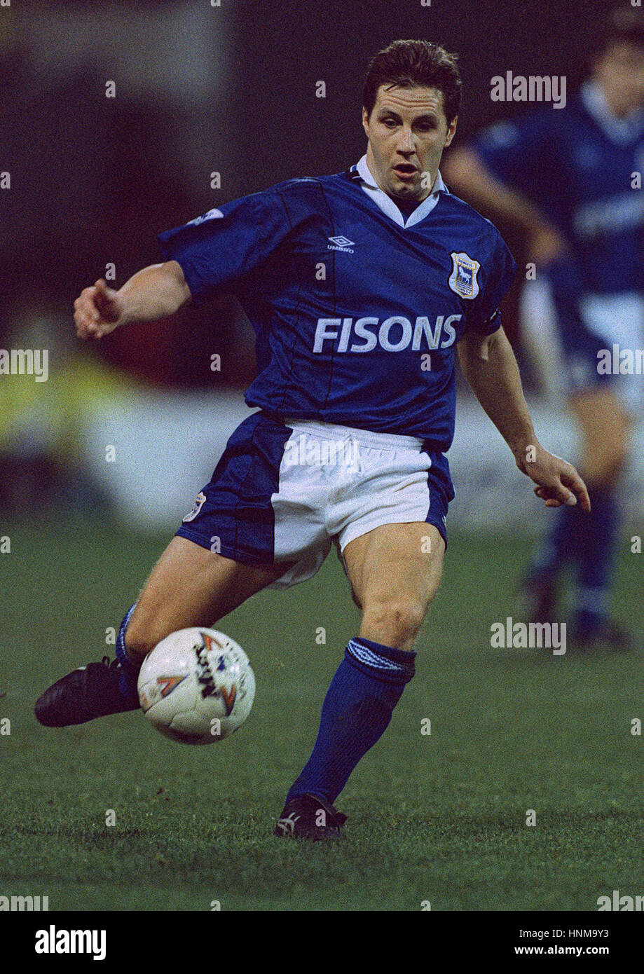 GERAINT WILLIAMS IPSWICH TOWN FC 03 January 1995 Stock Photo - Alamy