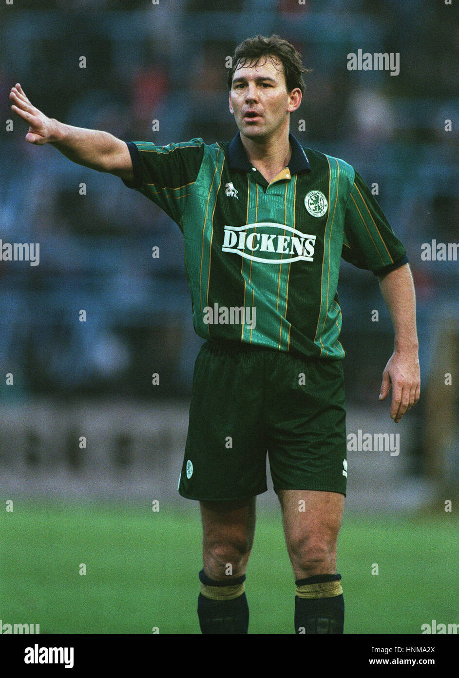 BRYAN ROBSON MIDDLESBROUGH FC 09 January 1995 Stock Photo - Alamy