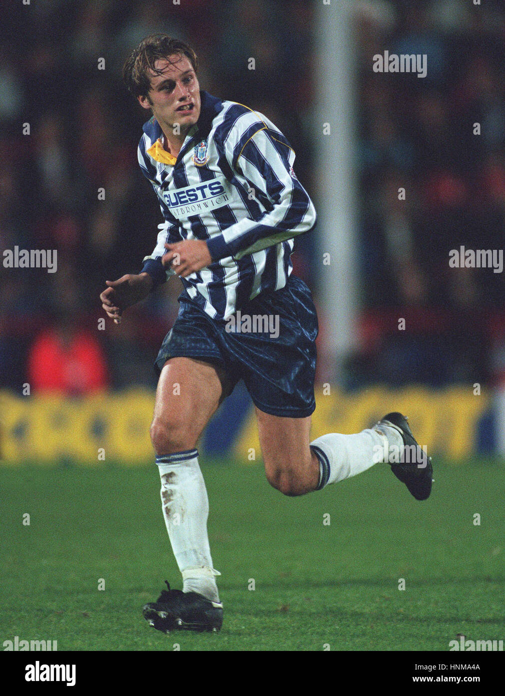 CARL HEGGS WEST BROMWICH ALBION FC 12 January 1995 Stock Photo - Alamy