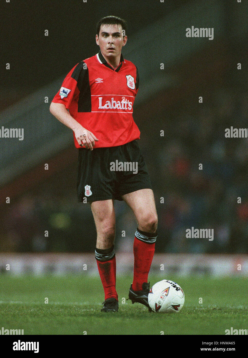 STEVE CHETTLE NOTTINGHAM FOREST FC 17 January 1995 Stock Photo - Alamy
