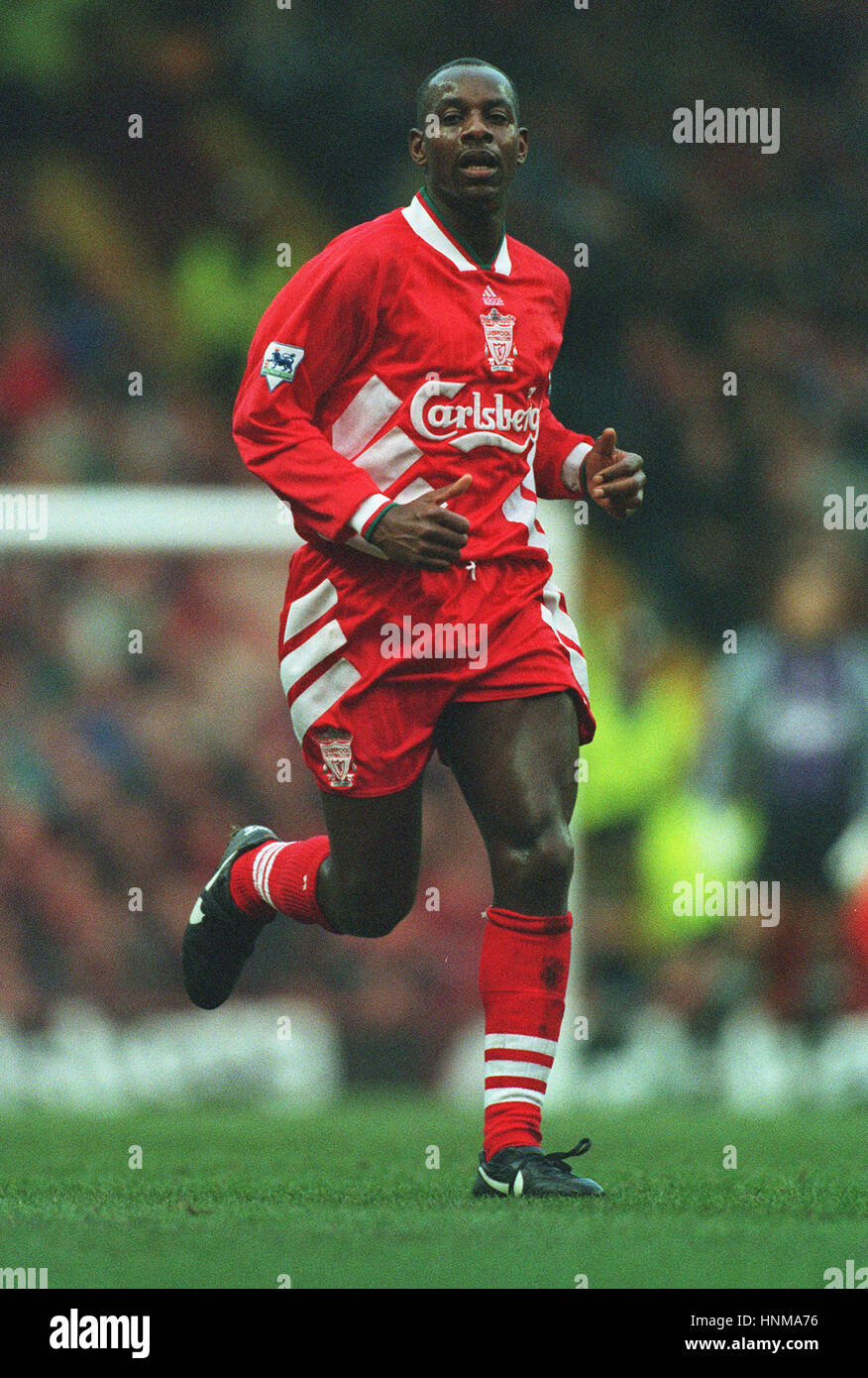 MICHAEL THOMAS LIVERPOOL FC 18 January 1995 Stock Photo - Alamy