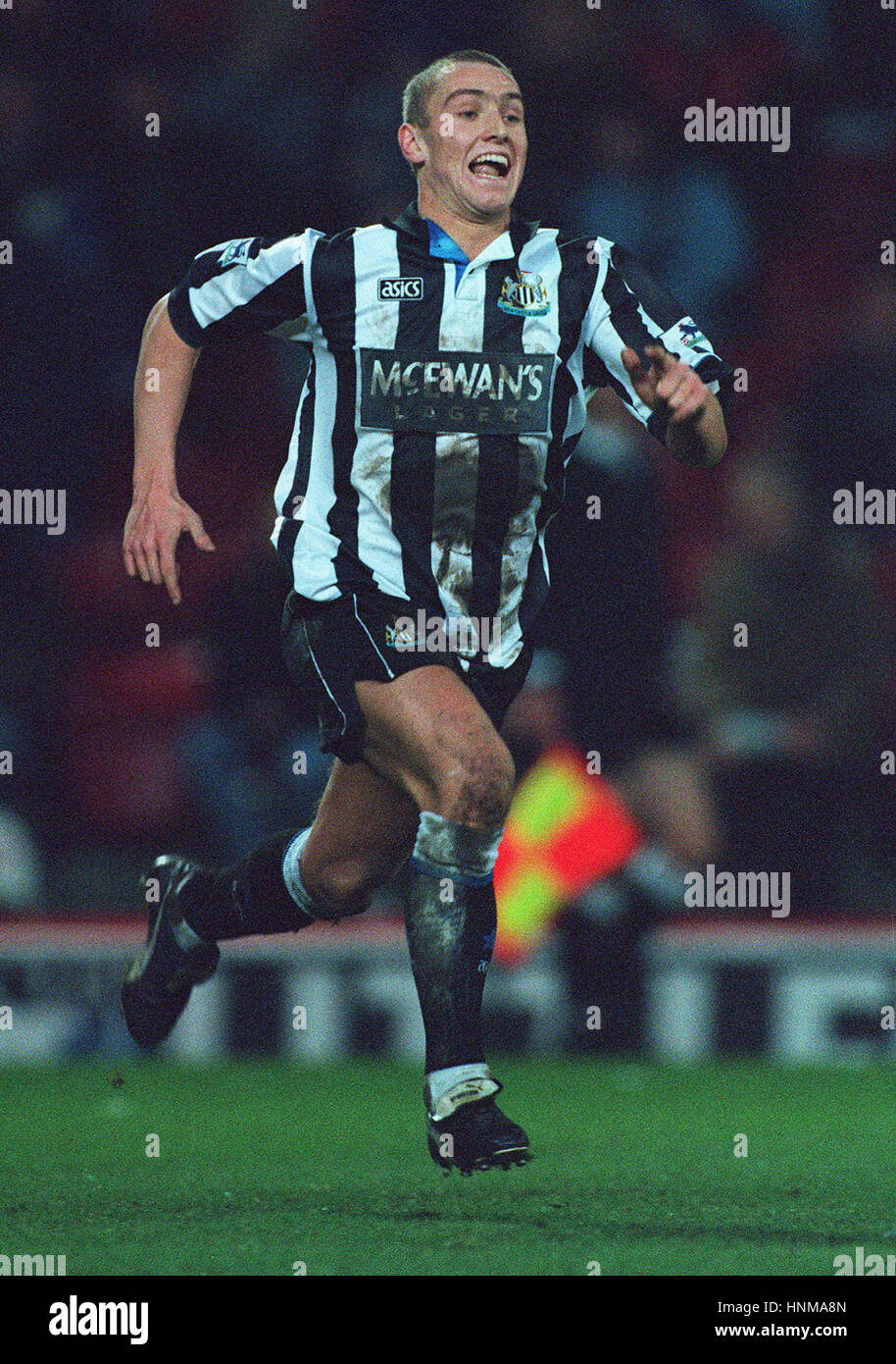 LEE CLARK NEWCASTLE UNITED FC 23 January 1995 Stock Photo - Alamy