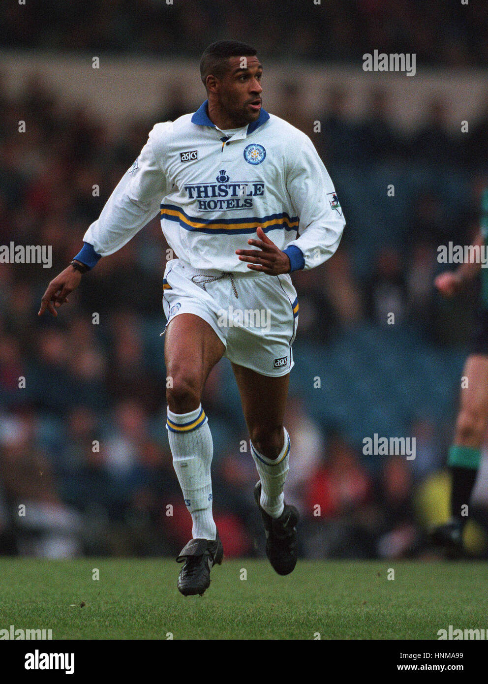 BRIAN DEANE LEEDS UNITED FC 25 January 1995 Stock Photo - Alamy