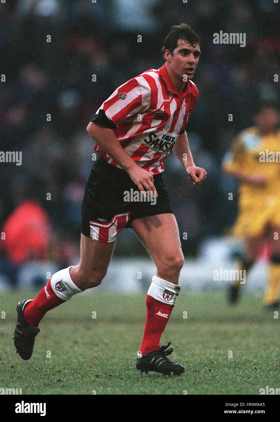 ANDREW MELVILLE SUNDERLAND FC 30 January 1995 Stock Photo - Alamy