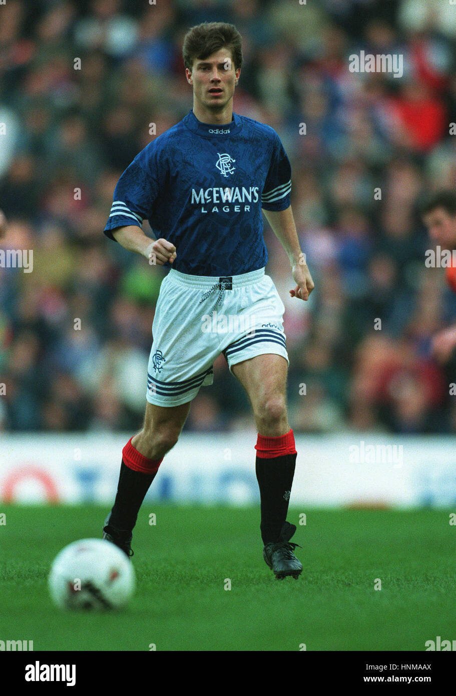 BRIAN LAUDRUP GLASGOW RANGERS FC 07 February 1995 Stock Photo - Alamy