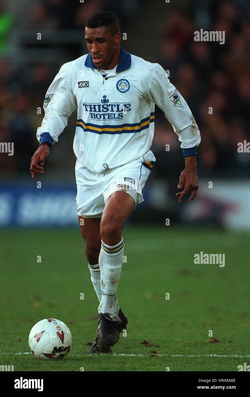 BRIAN DEANE LEEDS UNITED FC 07 February 1995 Stock Photo - Alamy