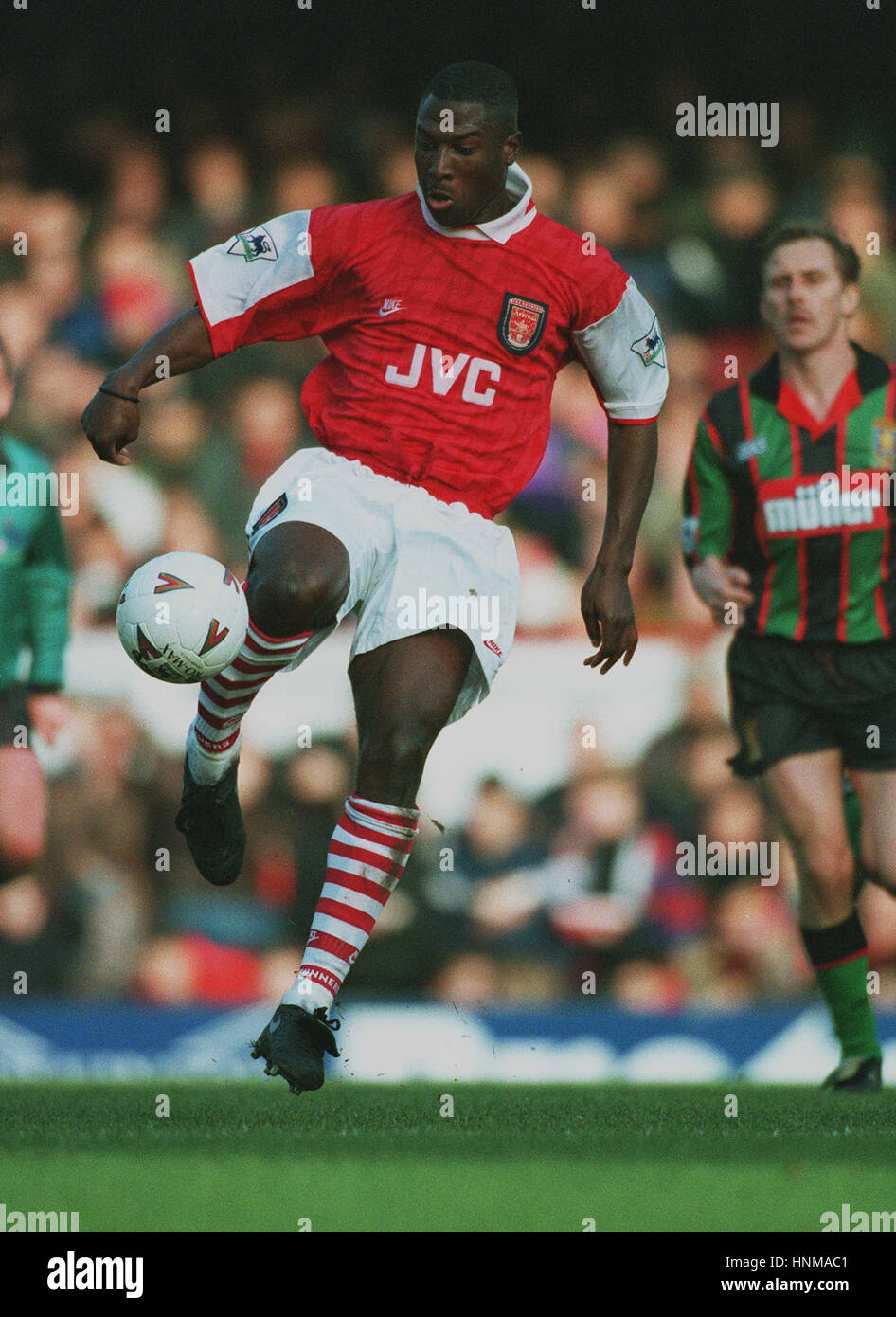 KEVIN CAMPBELL ARSENAL FC 10 February 1995 Stock Photo - Alamy