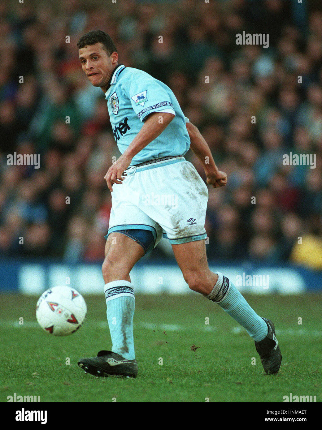 KEITH CURLE MANCHESTER CITY FC 26 February 1995 Stock Photo - Alamy