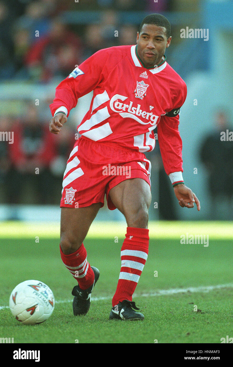 JOHN BARNES LIVERPOOL FC 27 February 1995 Stock Photo - Alamy