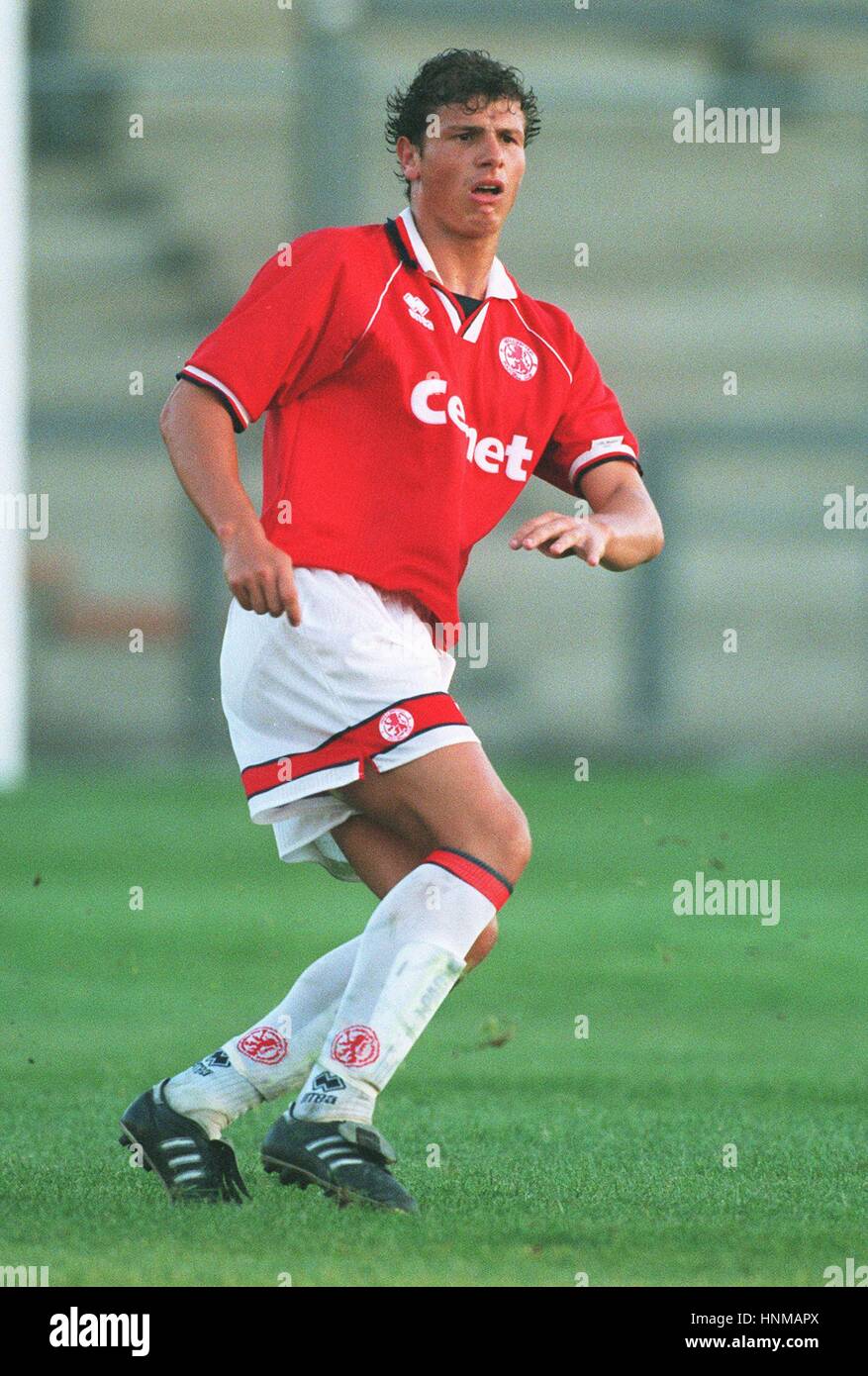 NEIL COX MIDDLESBROUGH FC 26 July 1995 Stock Photo - Alamy