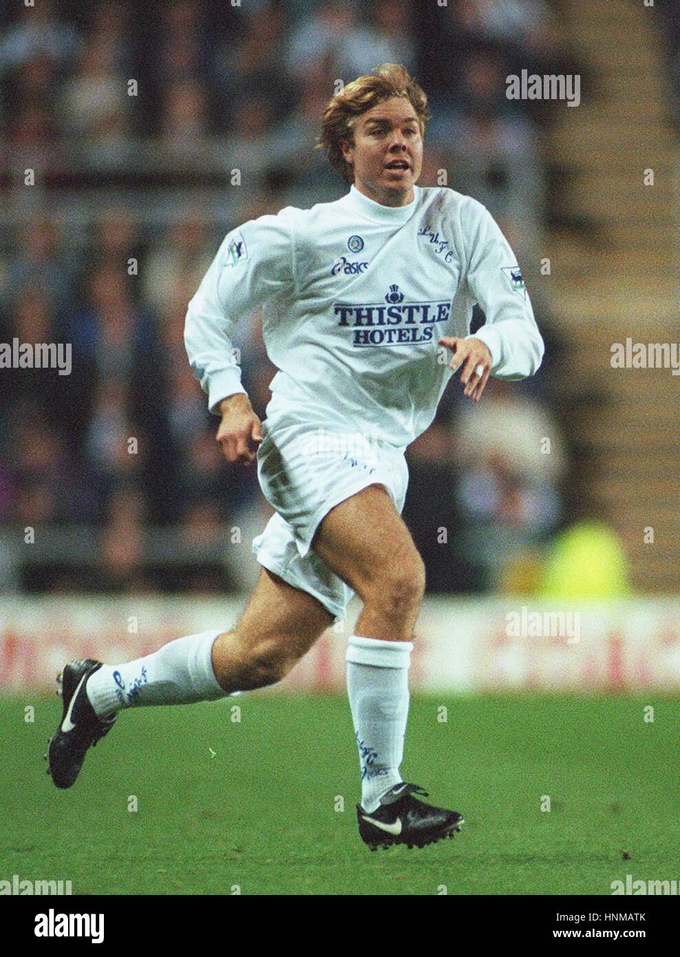 TOMAS BROLIN LEEDS UNITED FC 25 November 1995 Stock Photo - Alamy