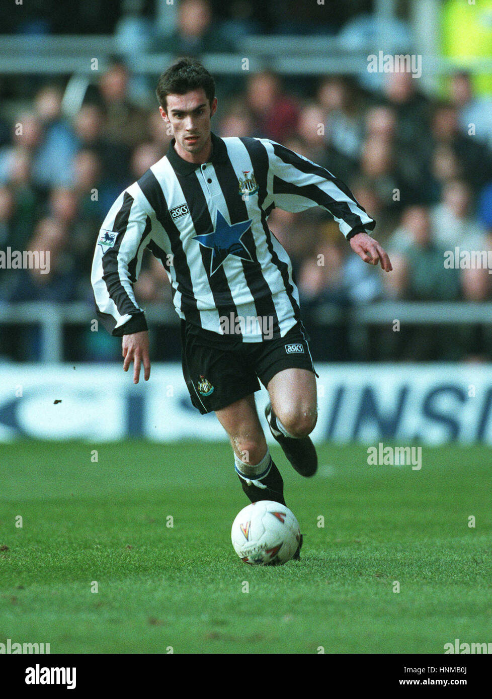 KEITH GILLESPIE NEWCASTLE UNITED FC 02 March 1995 Stock Photo - Alamy