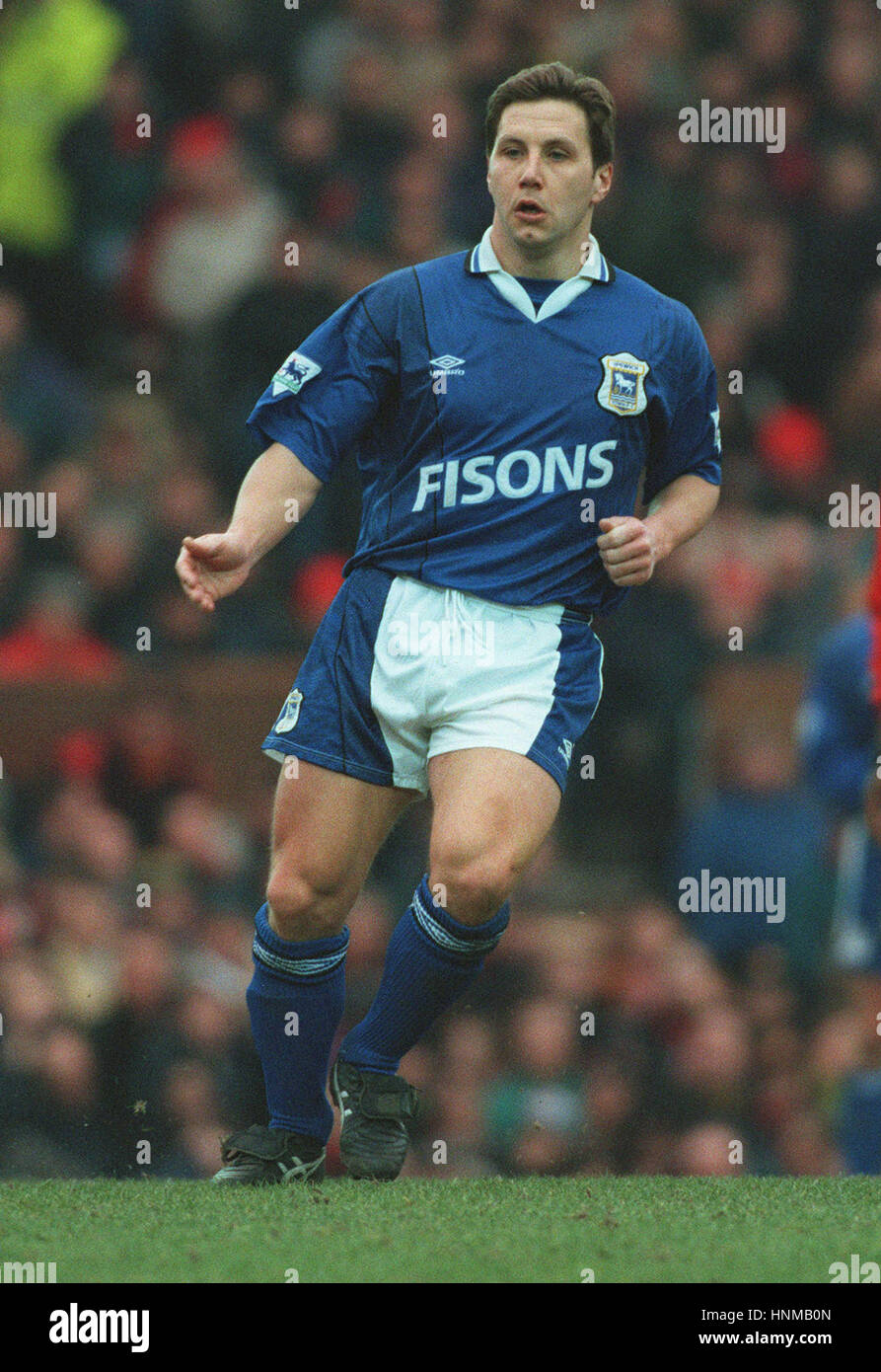 GERAINT WILLIAMS IPSWICH TOWN FC 06 March 1995 Stock Photo - Alamy