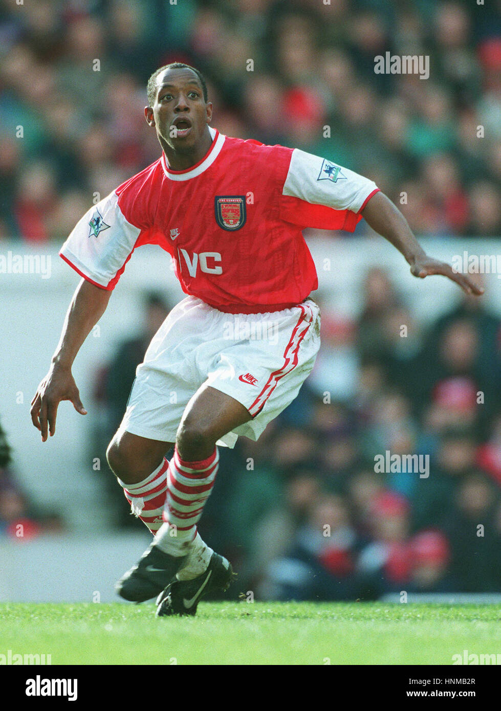 IAN WRIGHT ARSENAL FC 09 March 1995 Stock Photo - Alamy