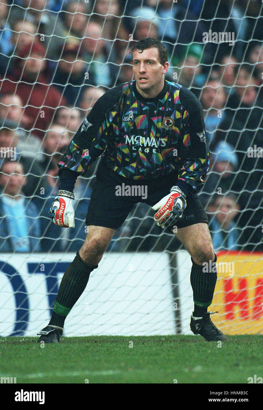 TIM FLOWERS BLACKBURN ROVERS FC 14 March 1995 Stock Photo - Alamy