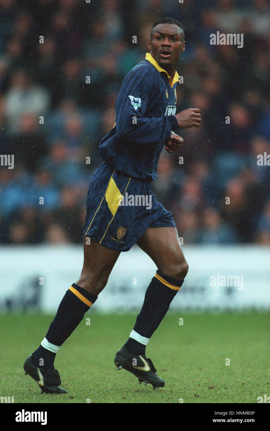 MARCUS GAYLE WIMBLEDON FC 17 March 1995 Stock Photo - Alamy