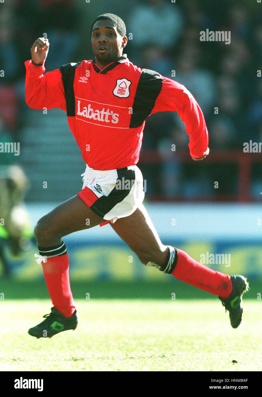 BRYAN ROY NOTTINGHAM FOREST FC 20 March 1995 Stock Photo - Alamy