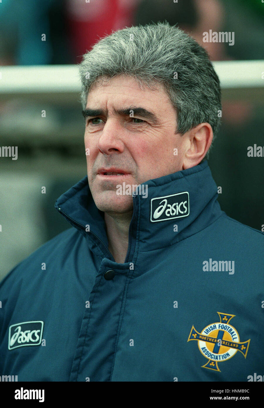 BRYAN HAMILTON NORTHERN IRELAND MANAGER 05 April 1995 Stock Photo - Alamy