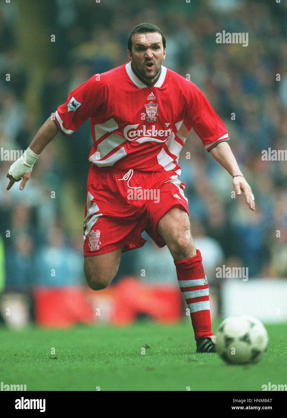 NEIL RUDDOCK LIVERPOOL FC 10 April 1995 Stock Photo - Alamy