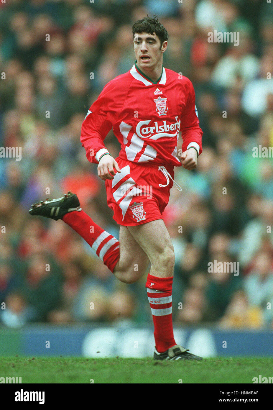 MARK KENNEDY LIVERPOOL FC 10 April 1995 Stock Photo - Alamy