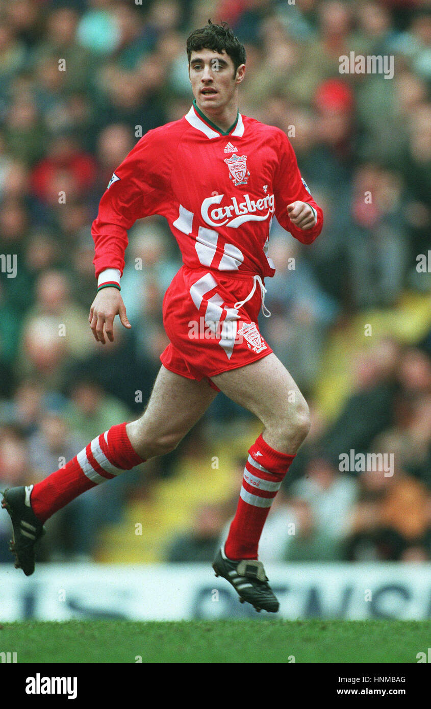 MARK KENNEDY LIVERPOOL FC 10 April 1995 Stock Photo - Alamy