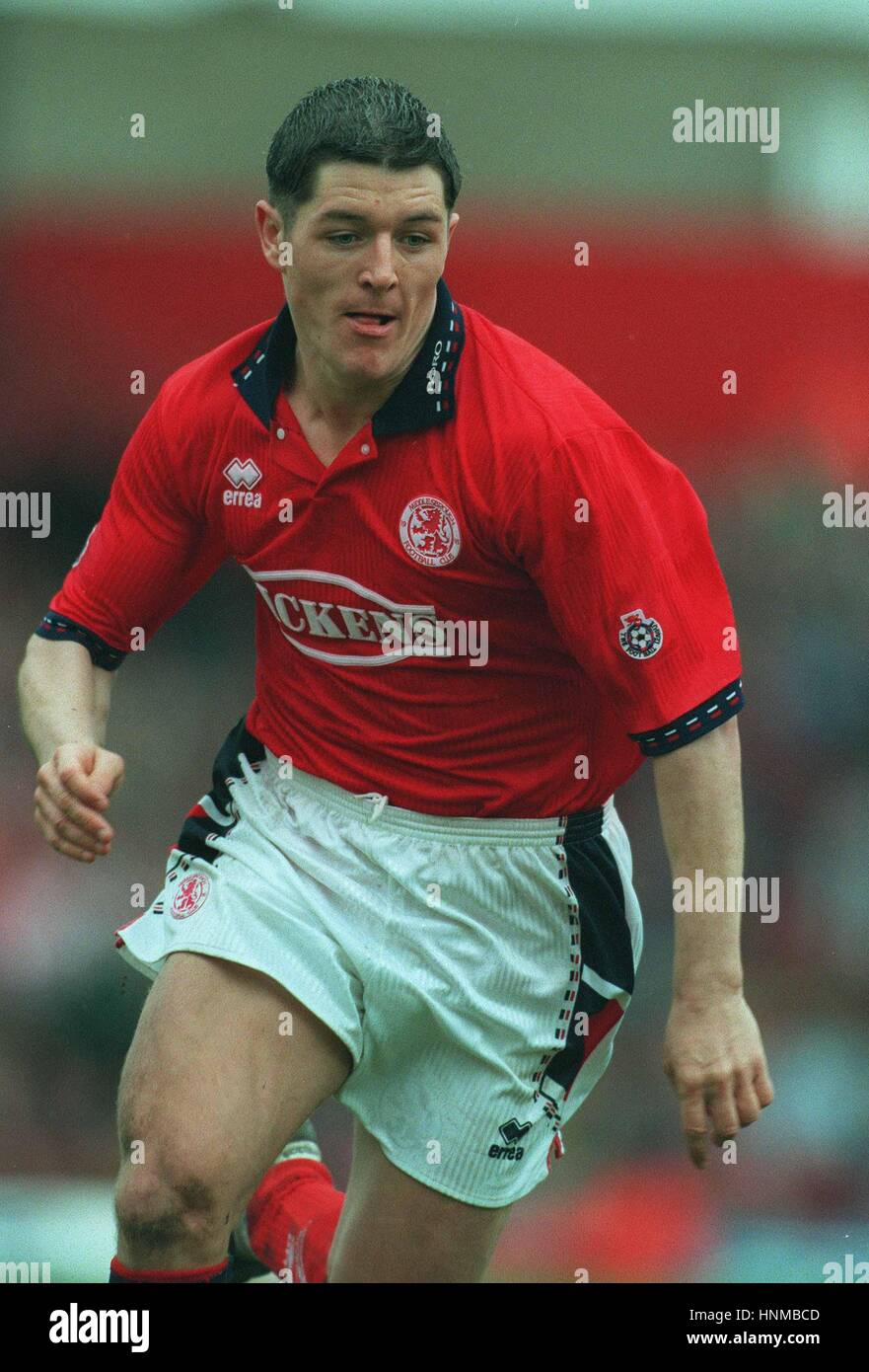 GRAHAM KAVANAGH MIDDLESBROUGH FC 18 April 1995 Stock Photo - Alamy
