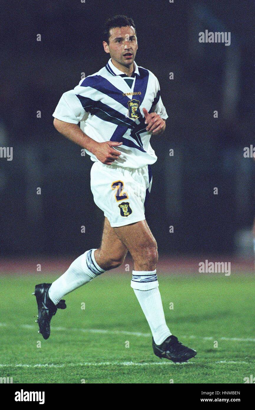 COLIN CALDERWOOD SCOTLAND & TOTTENHAM HOTSPUR 03 May 1995 Stock Photo ...