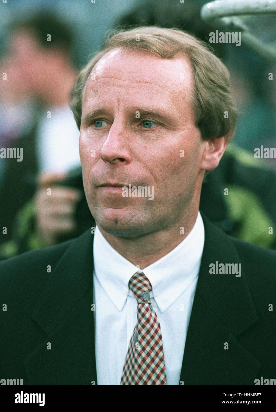 BERTI VOGTS GERMAN FOOTBALL MANAGER 10 May 1995 Stock Photo - Alamy