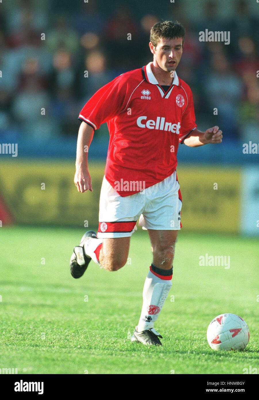 ALAN MOORE MIDDLESBROUGH FC 26 July 1995 Stock Photo - Alamy