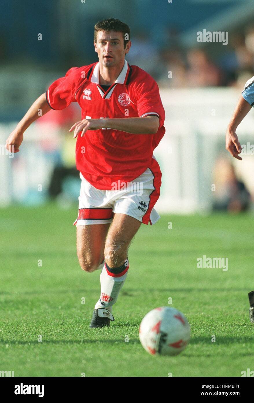 ALAN MOORE MIDDLESBROUGH FC 10 October 1995 Stock Photo - Alamy