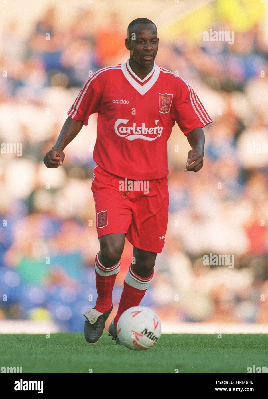 MICHAEL THOMAS LIVERPOOL FC 27 July 1995 Stock Photo - Alamy