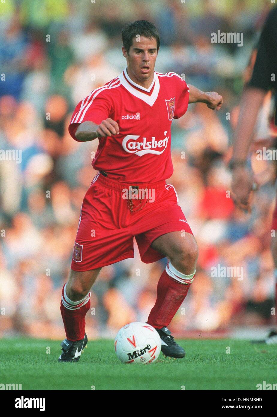 JAMIE REDKNAPP LIVERPOOL FC 27 July 1995 Stock Photo - Alamy