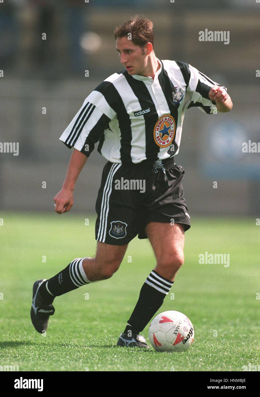 ROB ELLIOT NEWCASTLE UNITED FC 28 July 1995 Stock Photo - Alamy