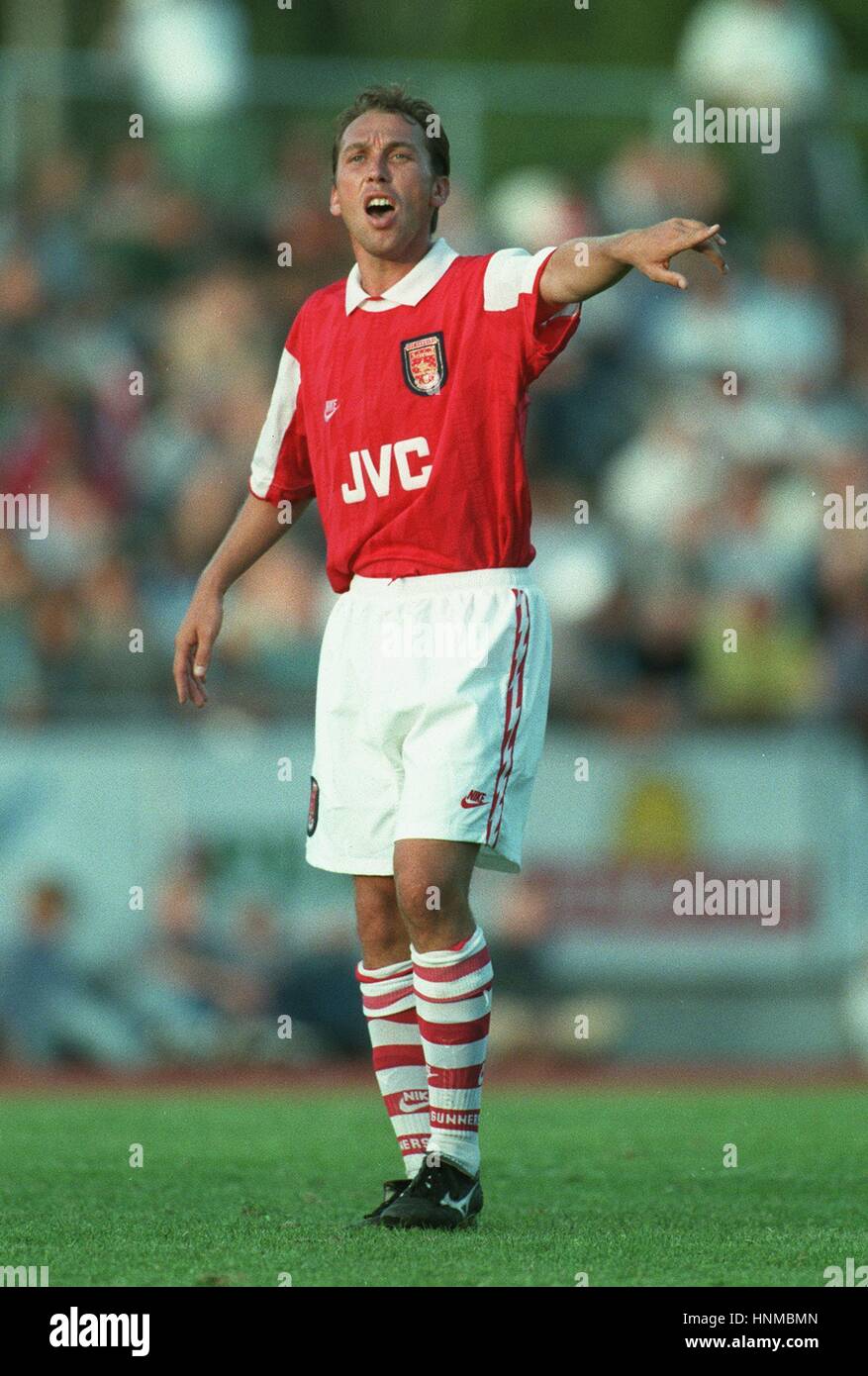 DAVID PLATT ARSENAL FC 02 August 1995 Stock Photo - Alamy