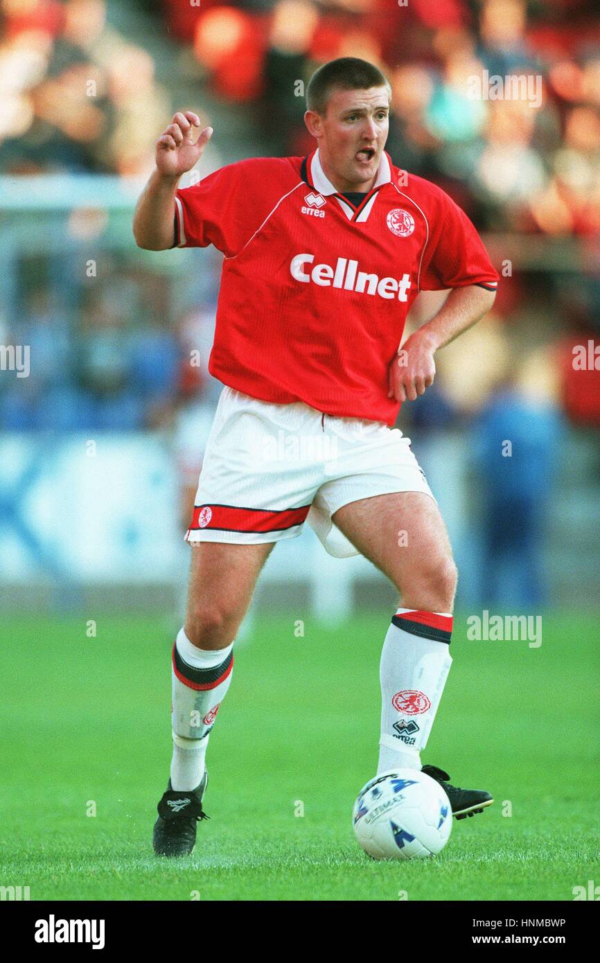 JAMIE POLLOCK MIDDLESBROUGH FC 11 August 1995 Stock Photo - Alamy