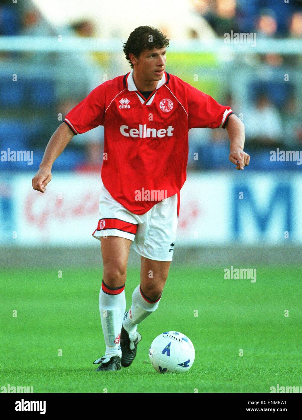 NEIL COX MIDDLESBROUGH FC 11 August 1995 Stock Photo - Alamy