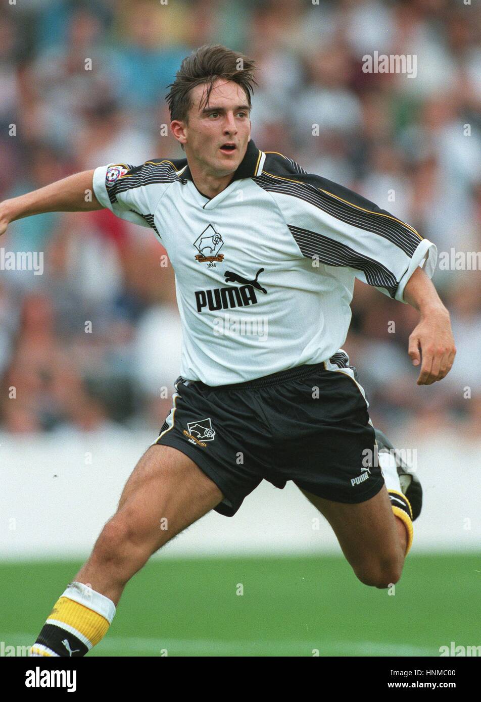 MARK STALLARD DERBY COUNTY FC 14 August 1995 Stock Photo - Alamy