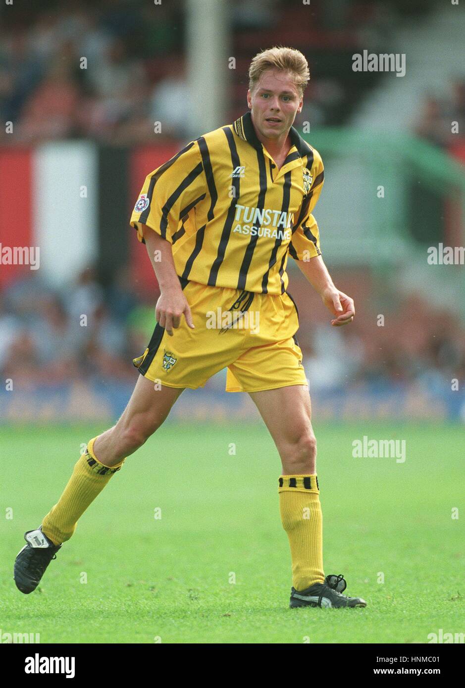 STEVE GUPPY PORT VALE FC 14 August 1995 Stock Photo - Alamy