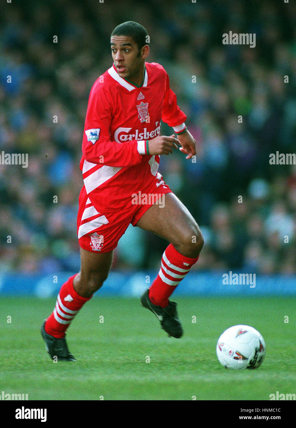PHIL BABB LIVERPOOL FC 09 January 1995 Stock Photo - Alamy