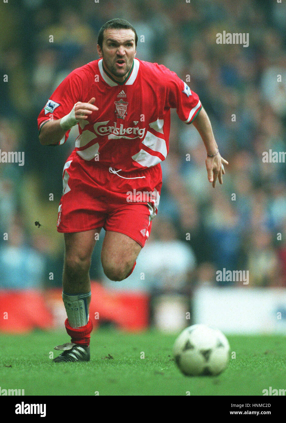 NEIL RUDDOCK LIVERPOOL FC 10 April 1995 Stock Photo - Alamy