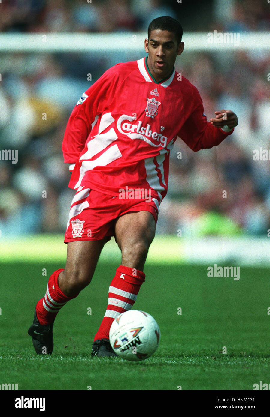 PHIL BABB LIVERPOOL FC 19 April 1995 Stock Photo - Alamy