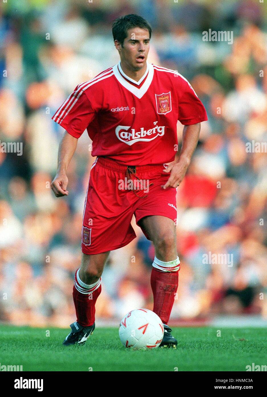 JAMIE REDKNAPP LIVERPOOL FC 27 July 1995 Stock Photo - Alamy