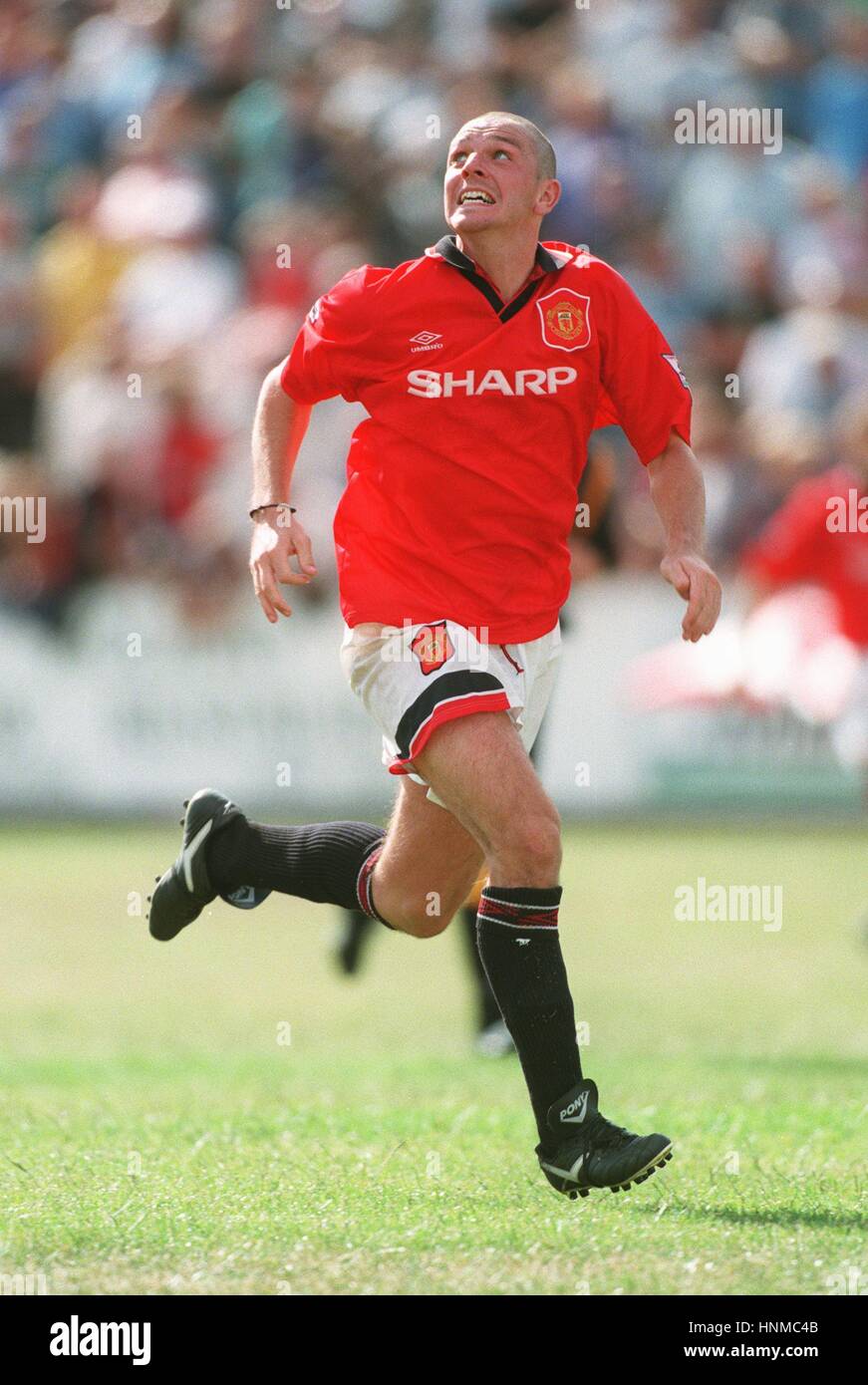 LEE SHARPE MANCHESTER UNITED FC 15 August 1995 Stock Photo - Alamy